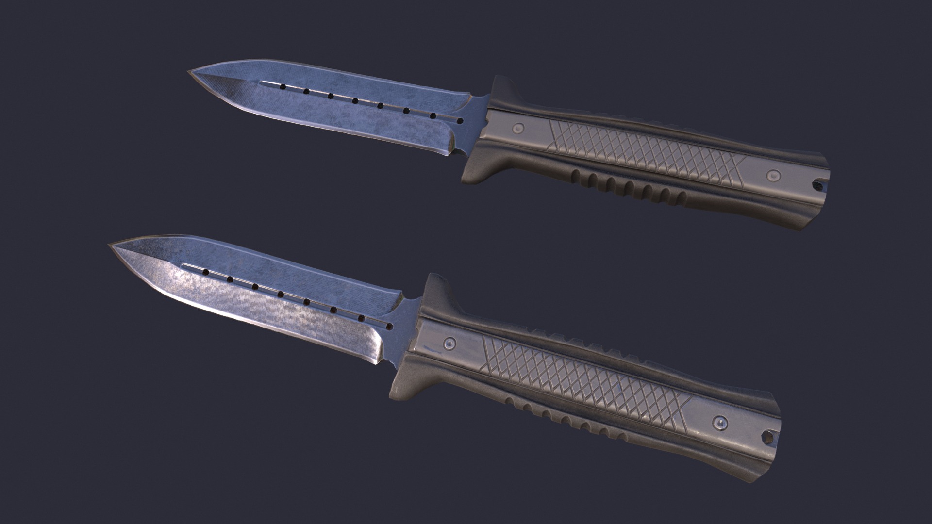 Knife3 - 3D model by kumabeer [e9fcb56] - Sketchfab