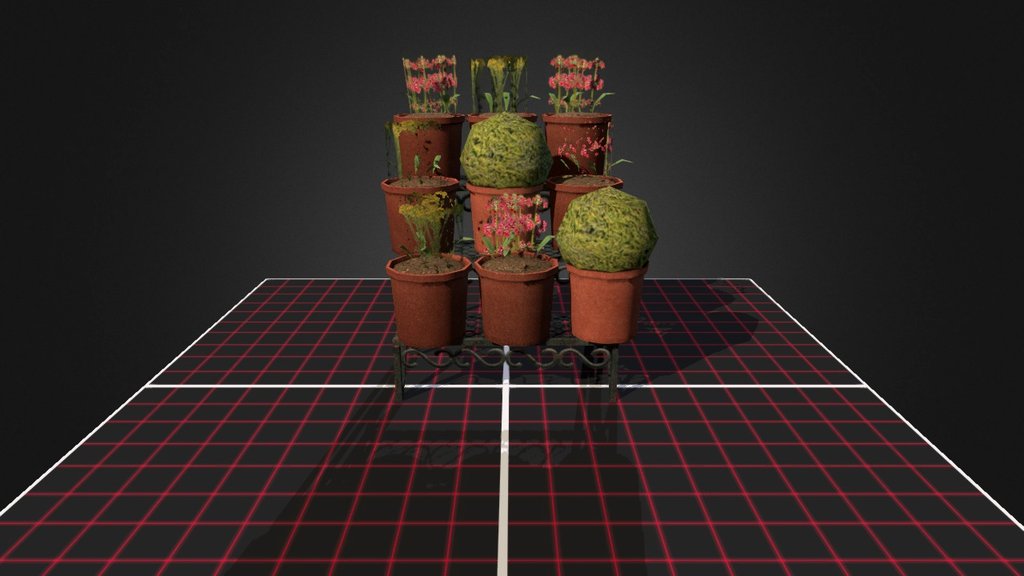 Prop Flower stand - 3D model by kiam vandendriessche (@kiam ...