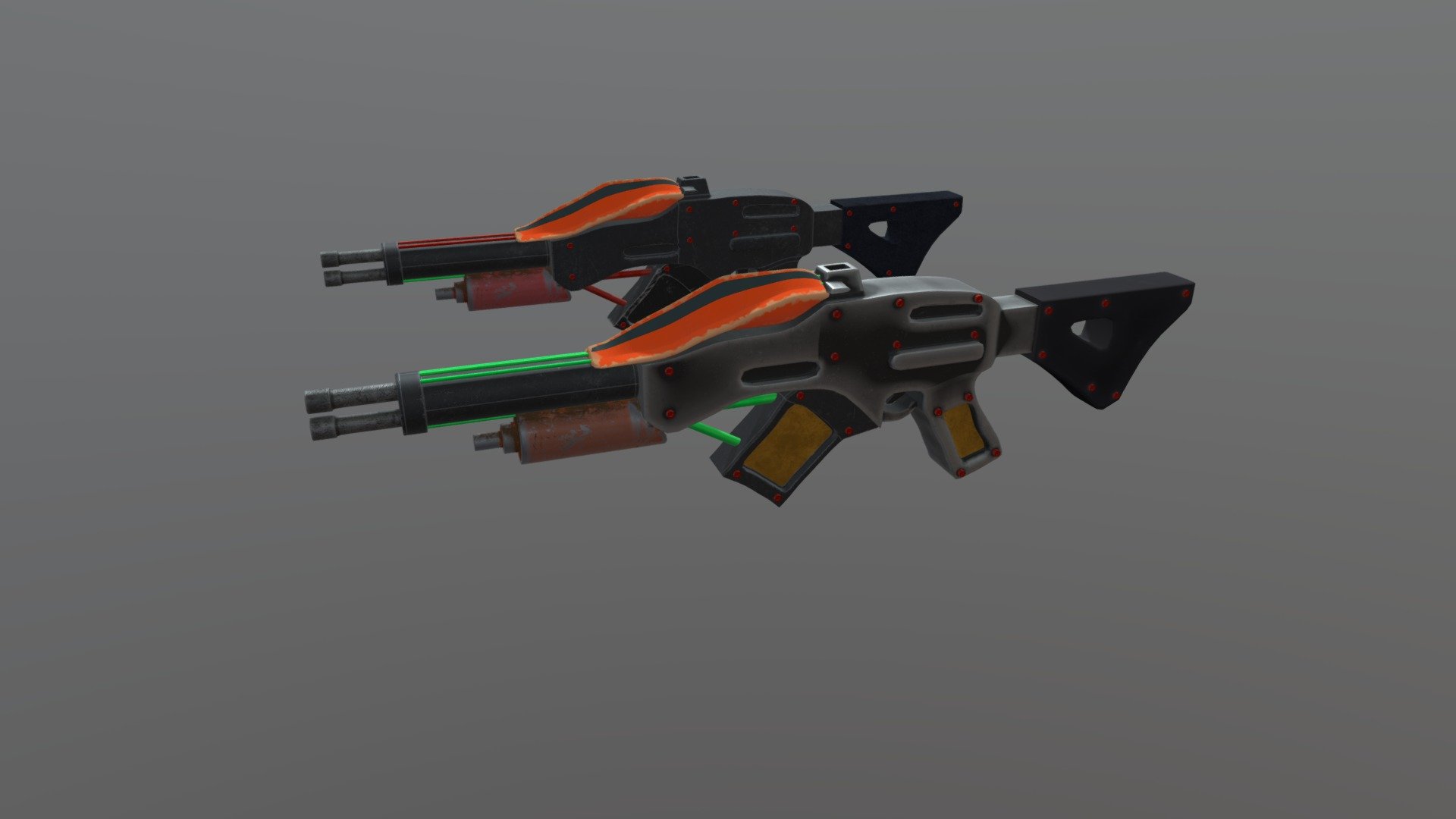 Sci-Fi-Assault-rifle - Buy Royalty Free 3D model by crea2res ...