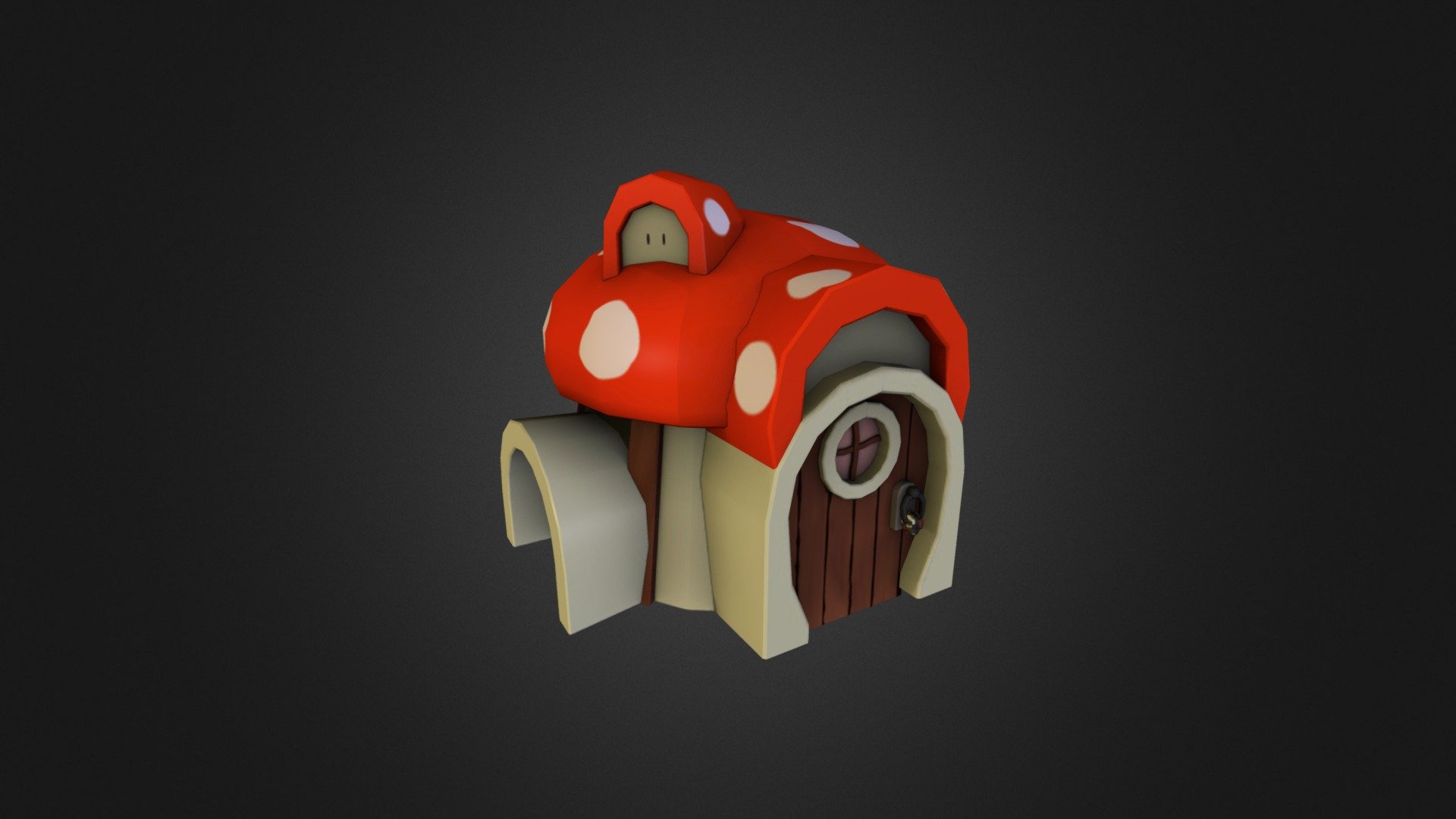 Mario's House - 3D model by Graham (@graham3d) [eWW2NqP] - Sketchfab