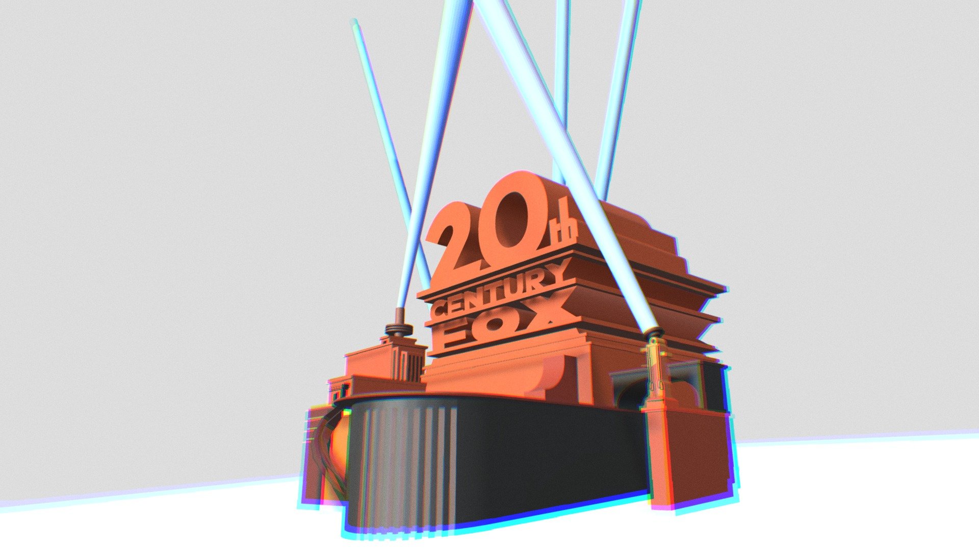 20th Century Fox Golden Structure Remake (UPDATE - Download Free 3D ...