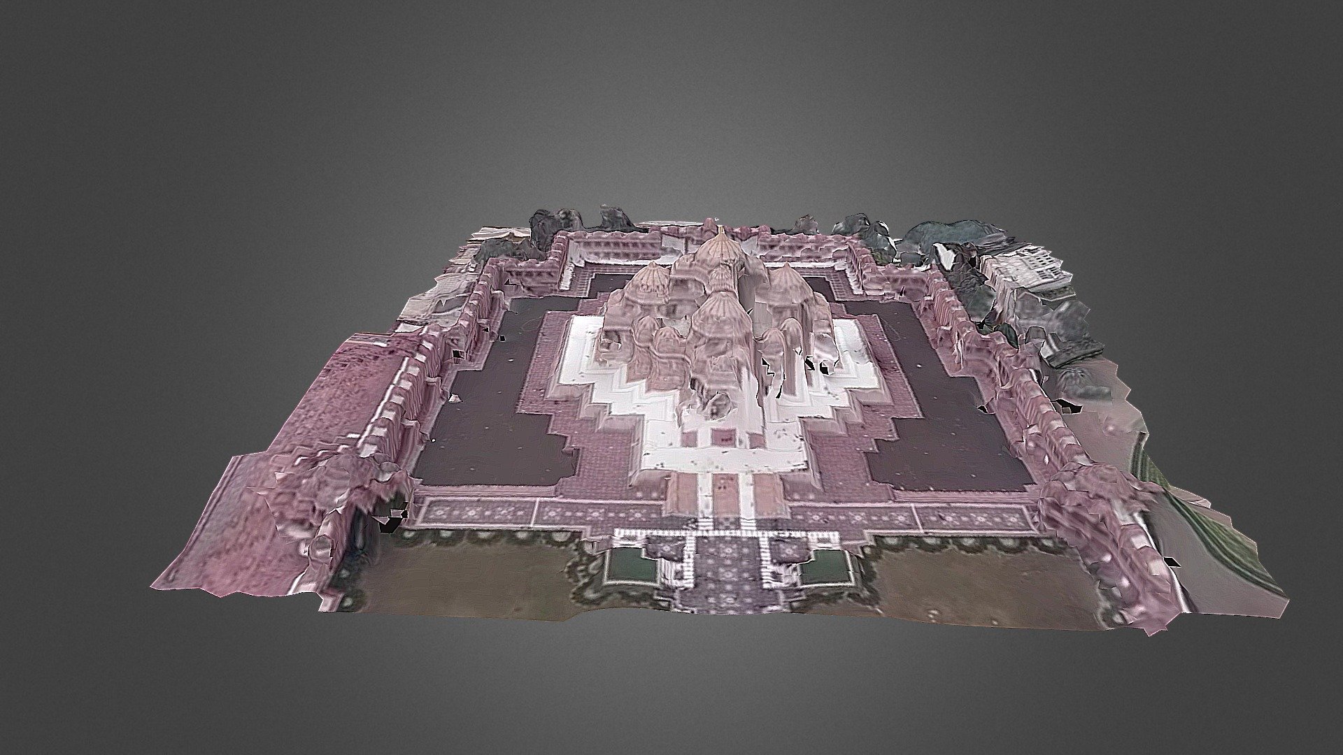 Akshardham 3D - Download Free 3D model by Vipul.Pandey [ea0390f ...