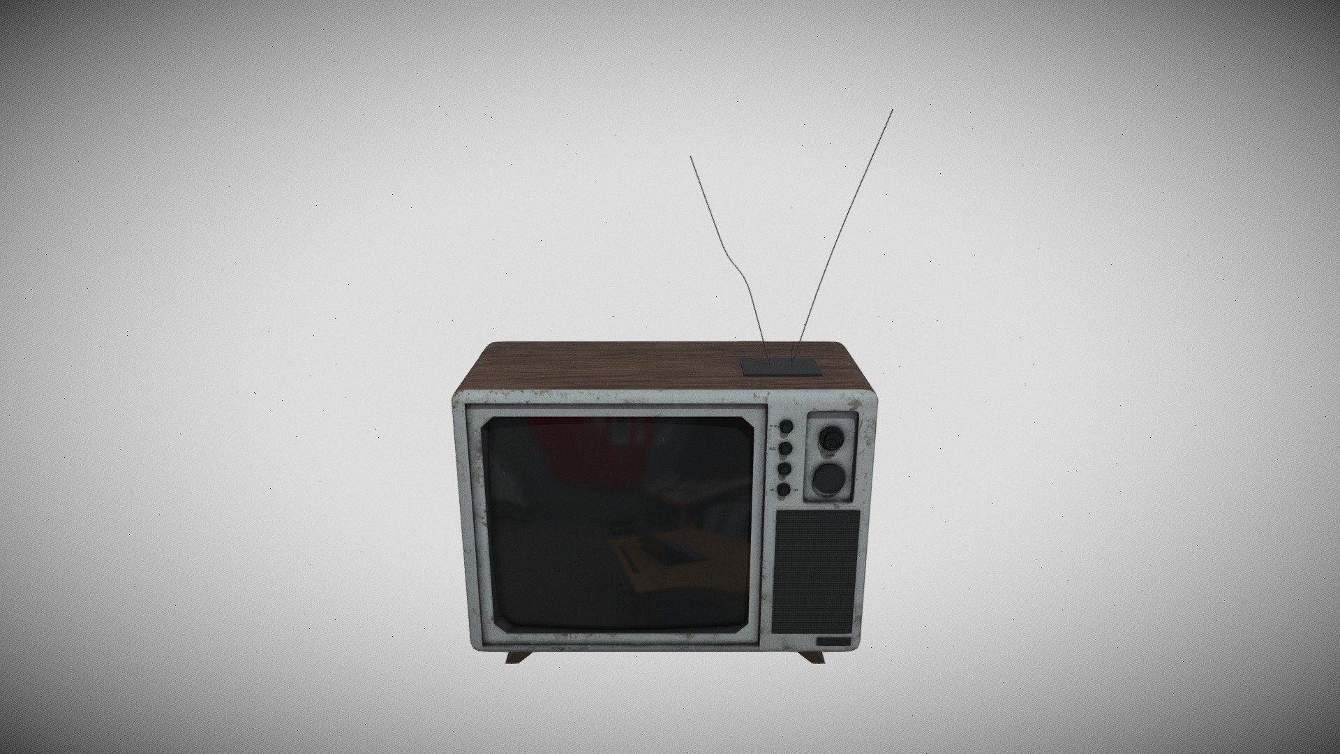 Old TV - 3D model by Kaelia [ea04f72] - Sketchfab