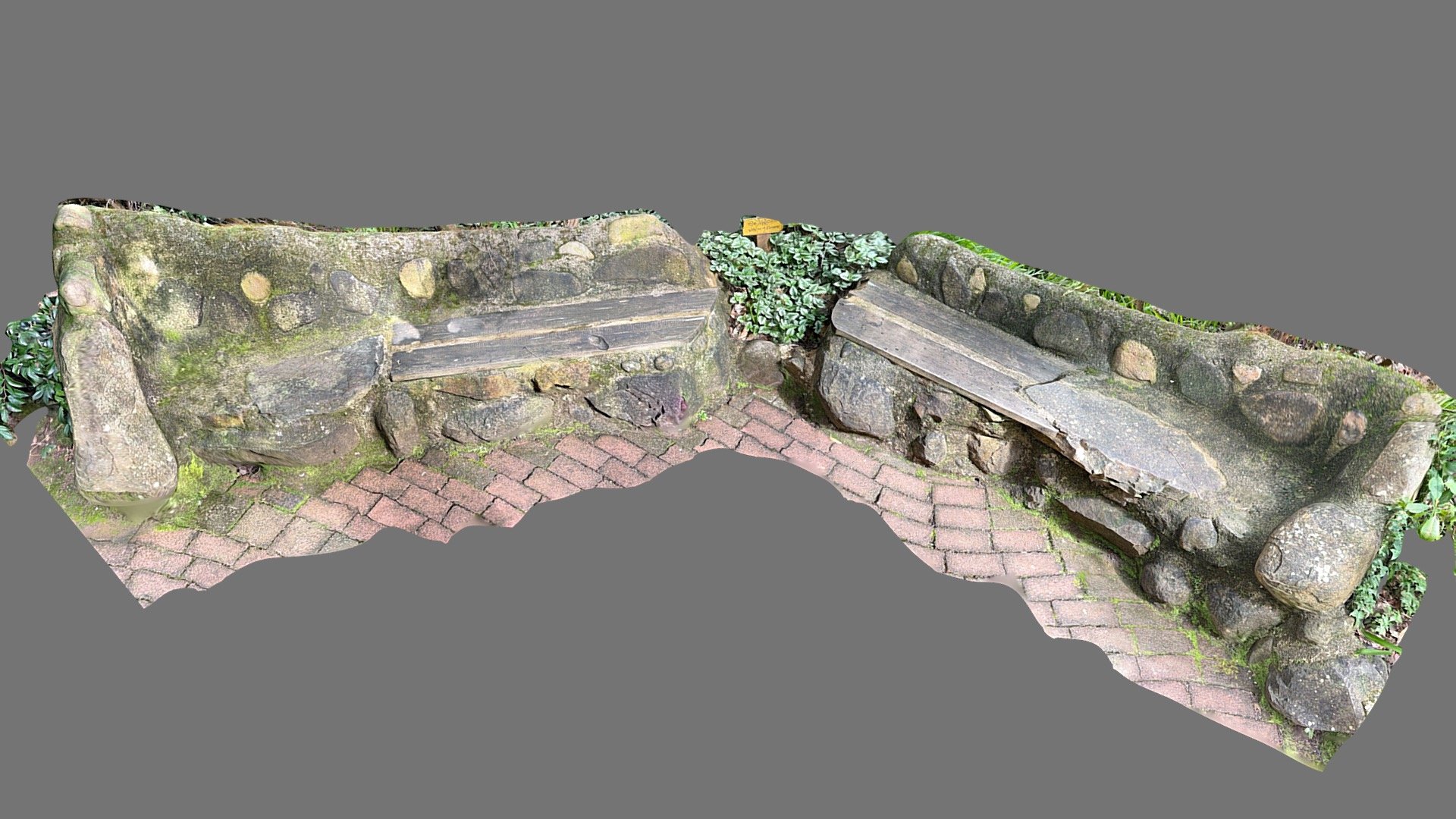 Stone Bench - Download Free 3D model by Andrei Alexandrescu (@Andrei ...