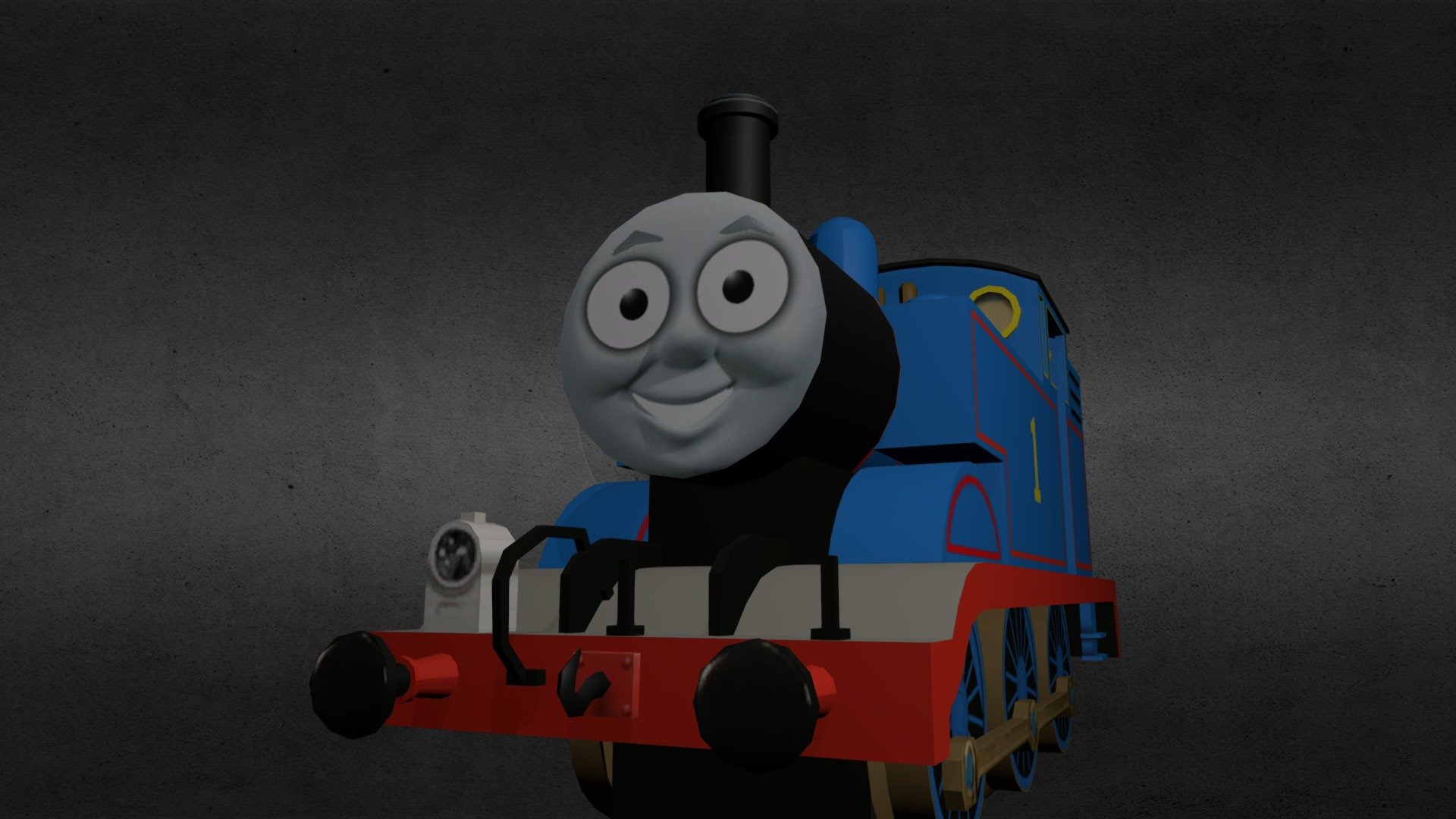 Thomas The Tank Engine AlanBro Model - Download Free 3D model by TTSE ...