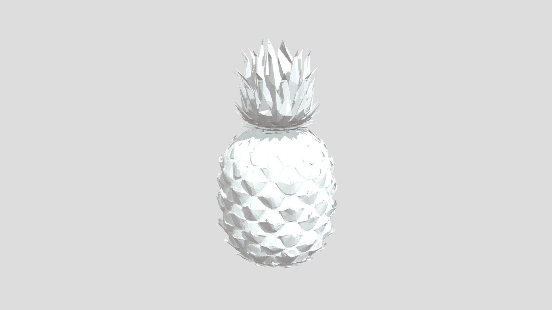 Pineapple from Poly by Google - Download Free 3D model by IronEqual ...