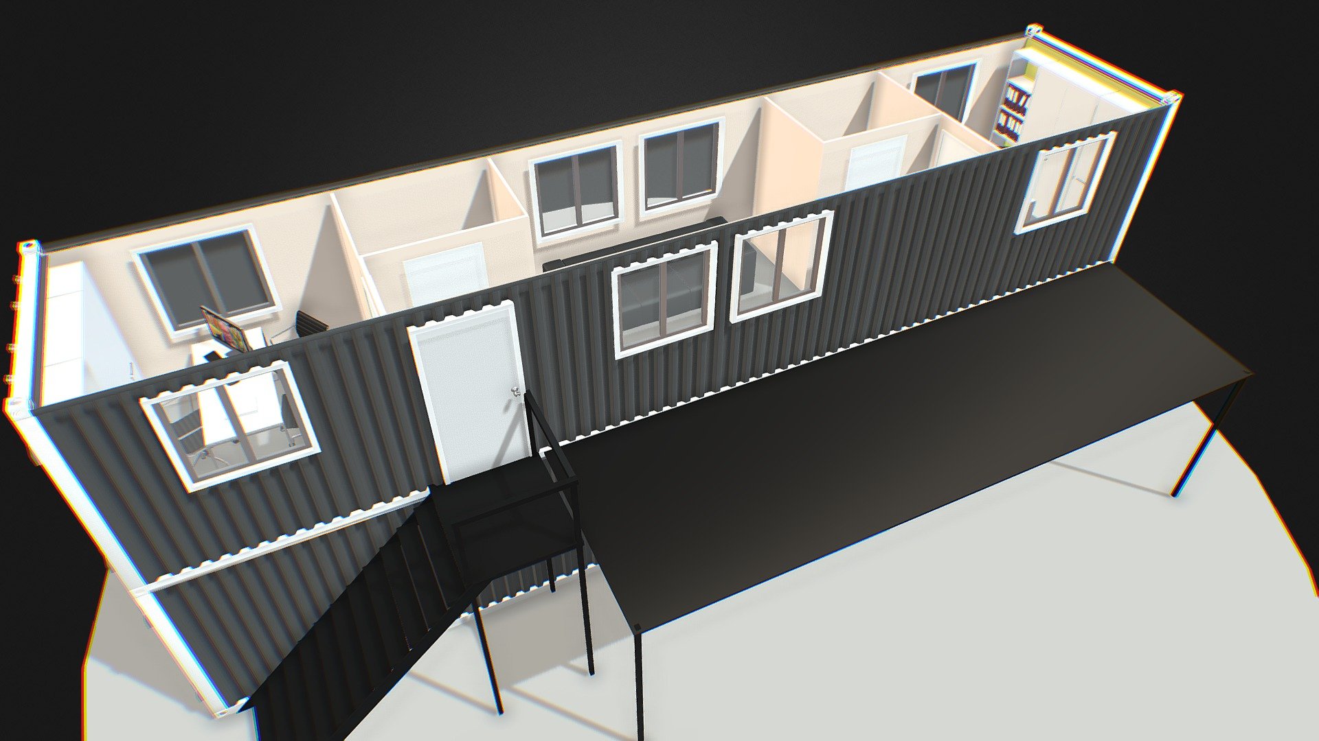 Bunker - 3D model by Portafolio Zprisma (@zprisma) [ea06346] - Sketchfab