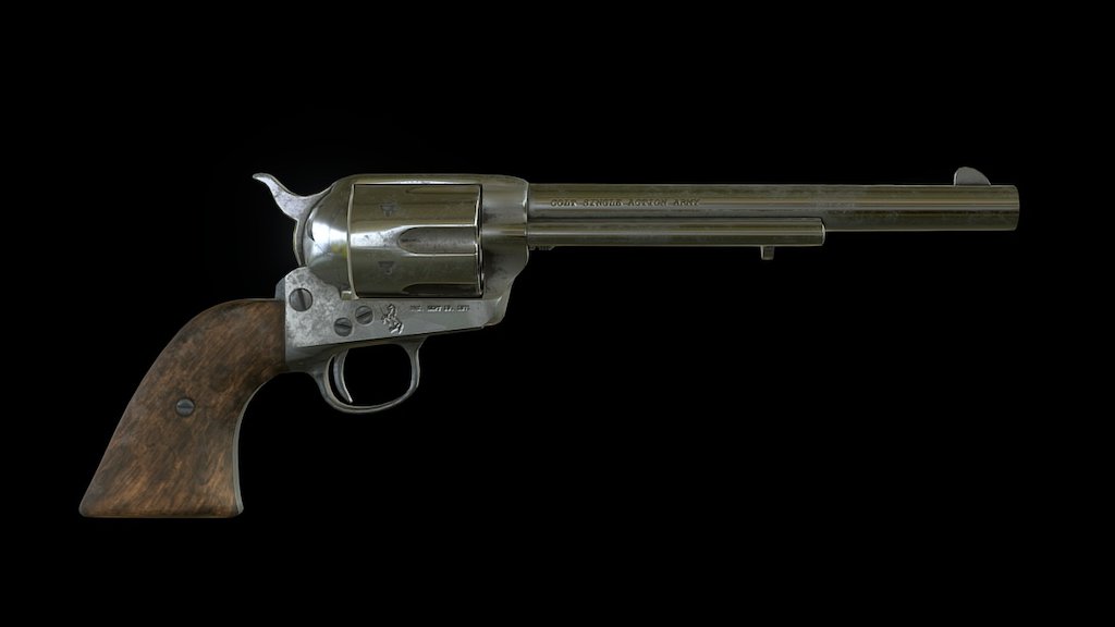 Colt v2 - 3D model by Lassi [ea07d9c] - Sketchfab