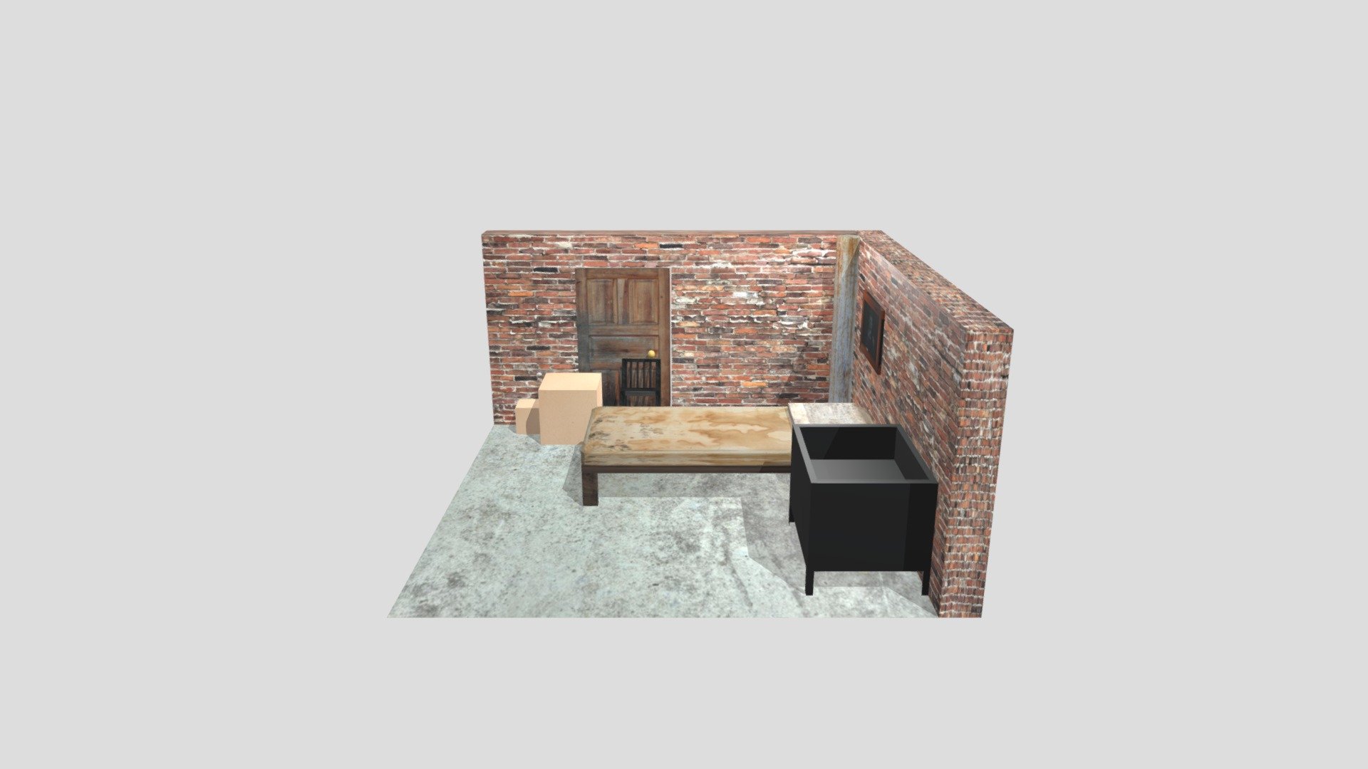 Run Down Basement - 3D model by Mac3005 [ea09397] - Sketchfab