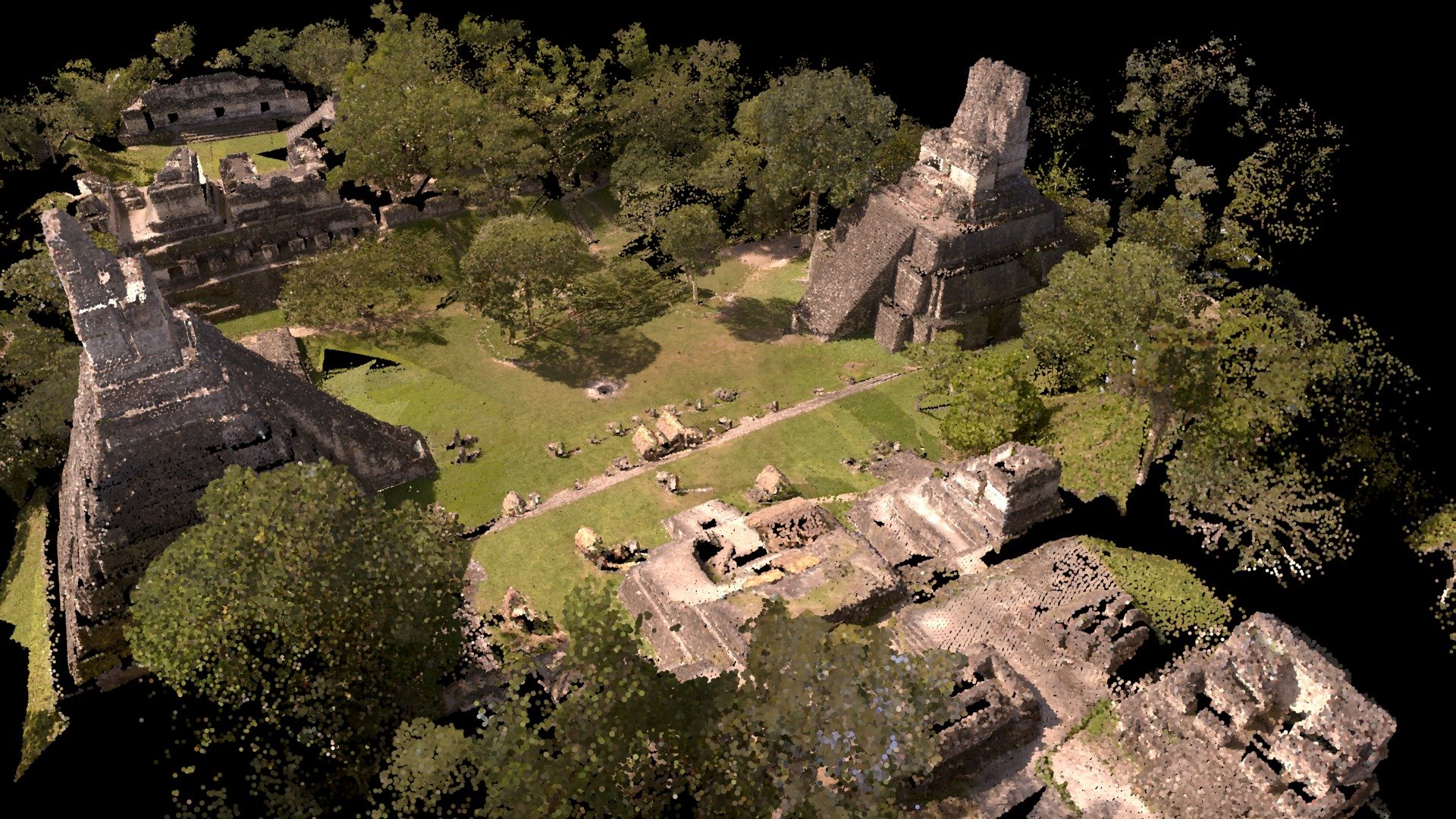 Tikal Guatemala Point cloud - Download Free 3D model by Fovea (@3dfovea ...