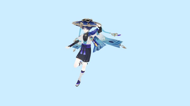 Genshin_impact 3D models - Sketchfab
