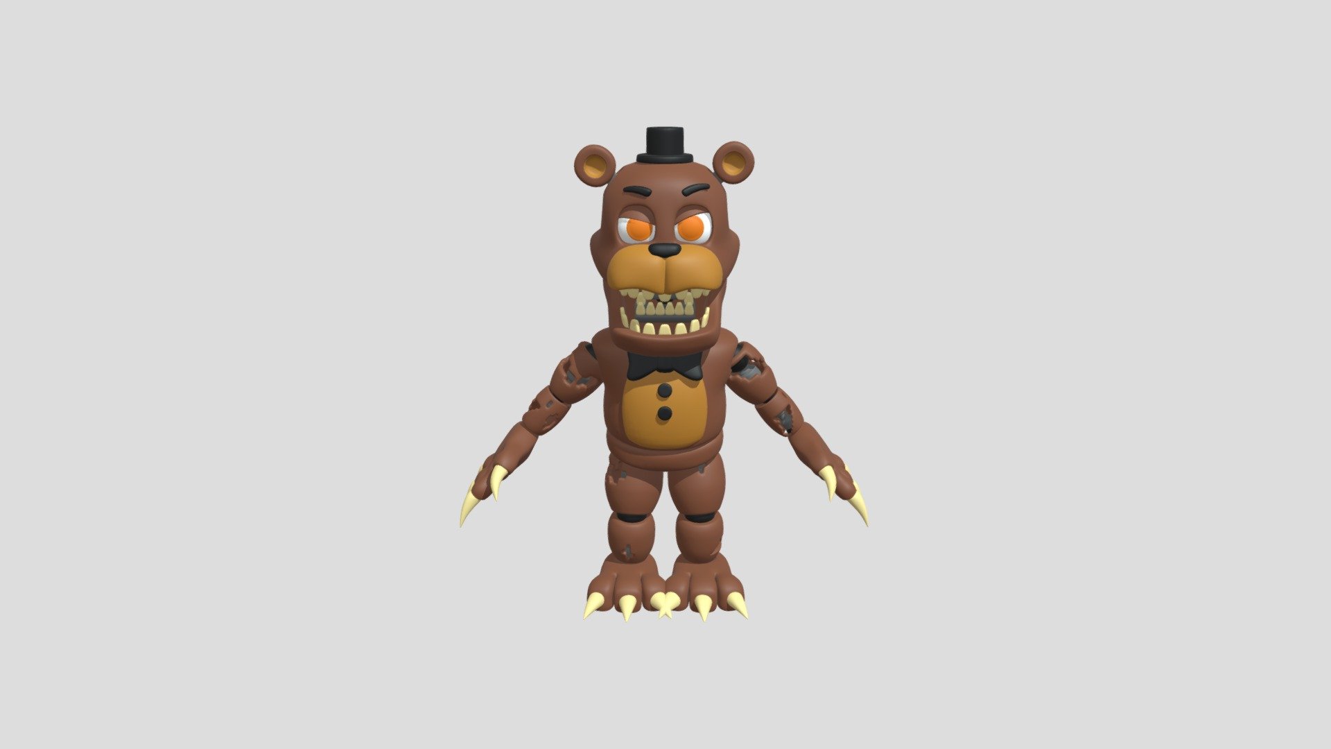 Adv_ Nightmare_ Freddy - Download Free 3D model by Nobody ...