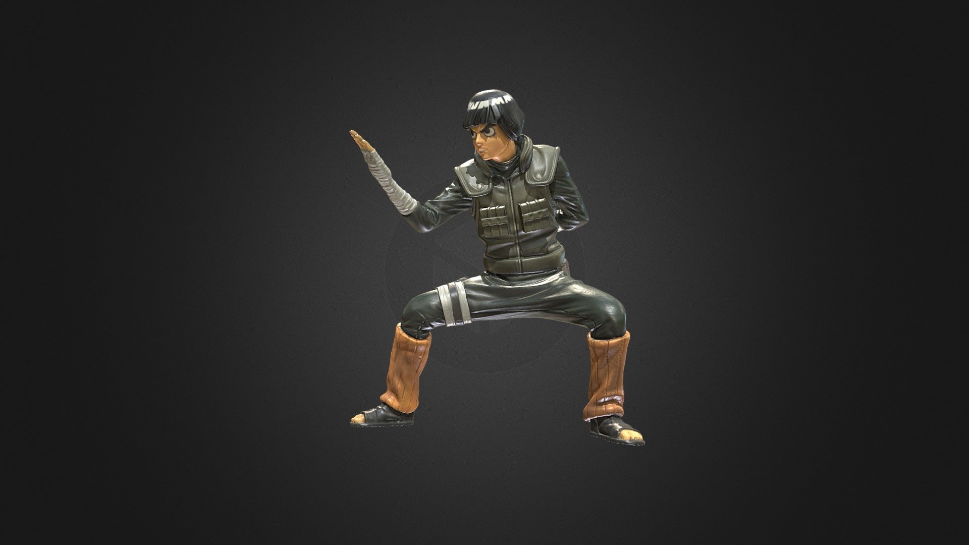 Rock Lee - 3D model by festy [ea0d2fb] - Sketchfab