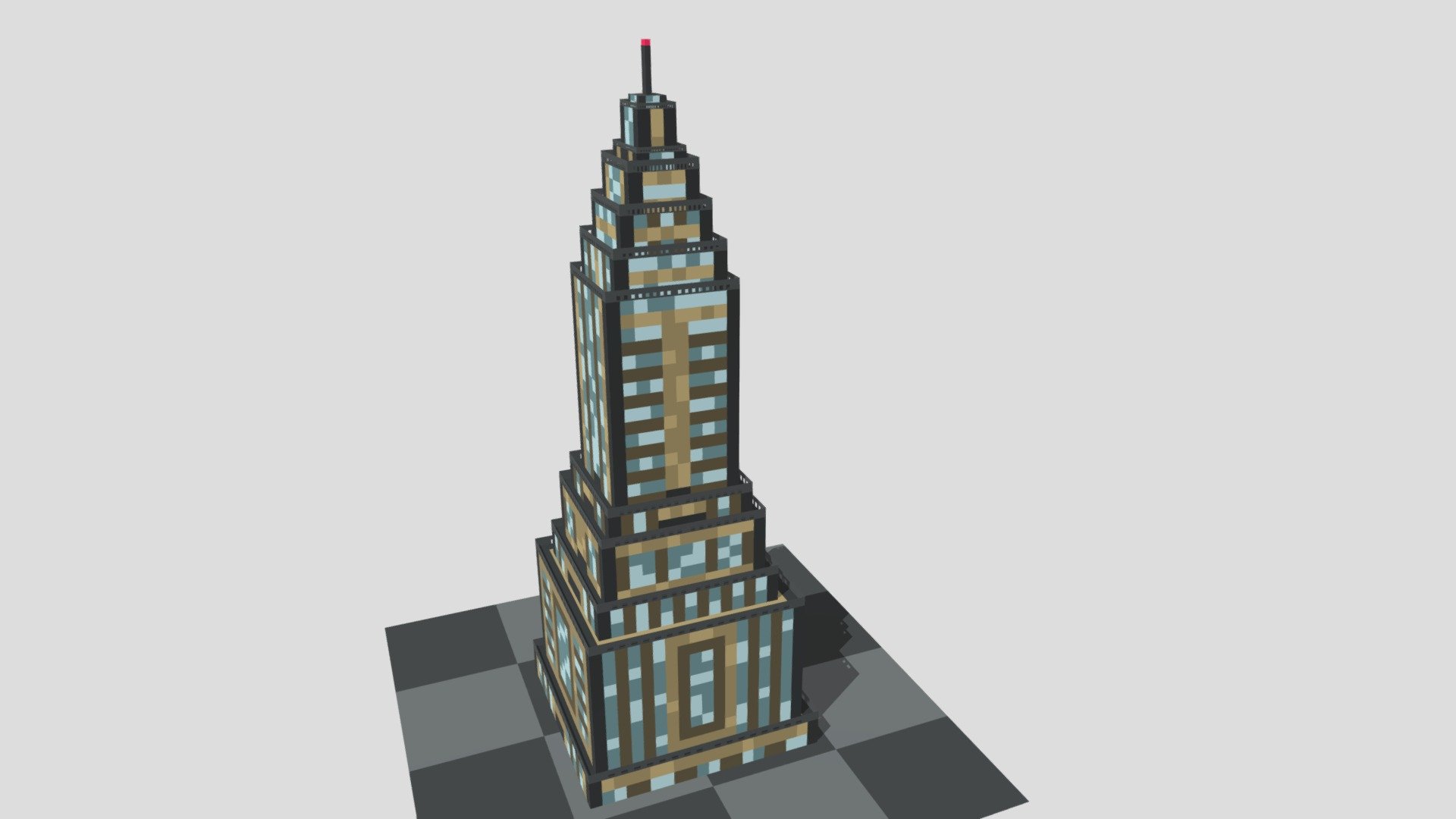 City Building 1 - 3D model by LeeName (@leenames) [ea0d64b] - Sketchfab