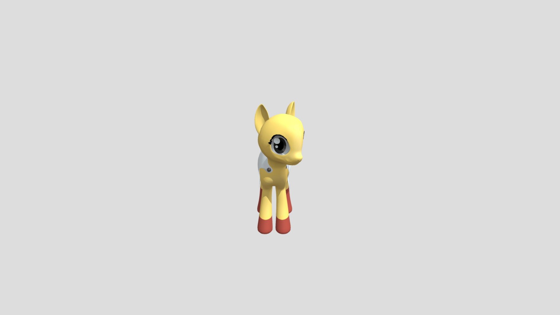 Saitama Ponny Vtuber Model (Humanoid Rig) - Download Free 3D model by ...