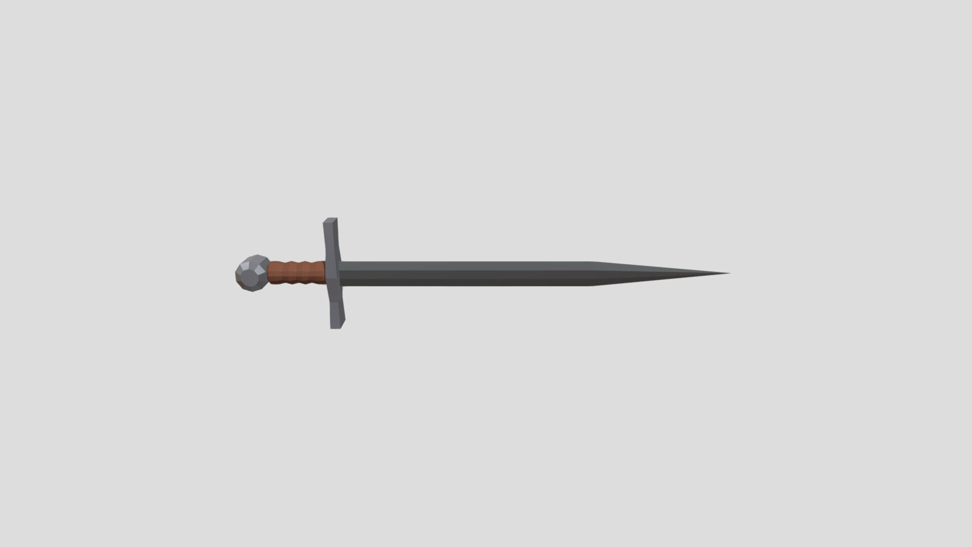 Simple Low Poly Sword - Download Free 3D model by the_spectre [ea0f4d2 ...