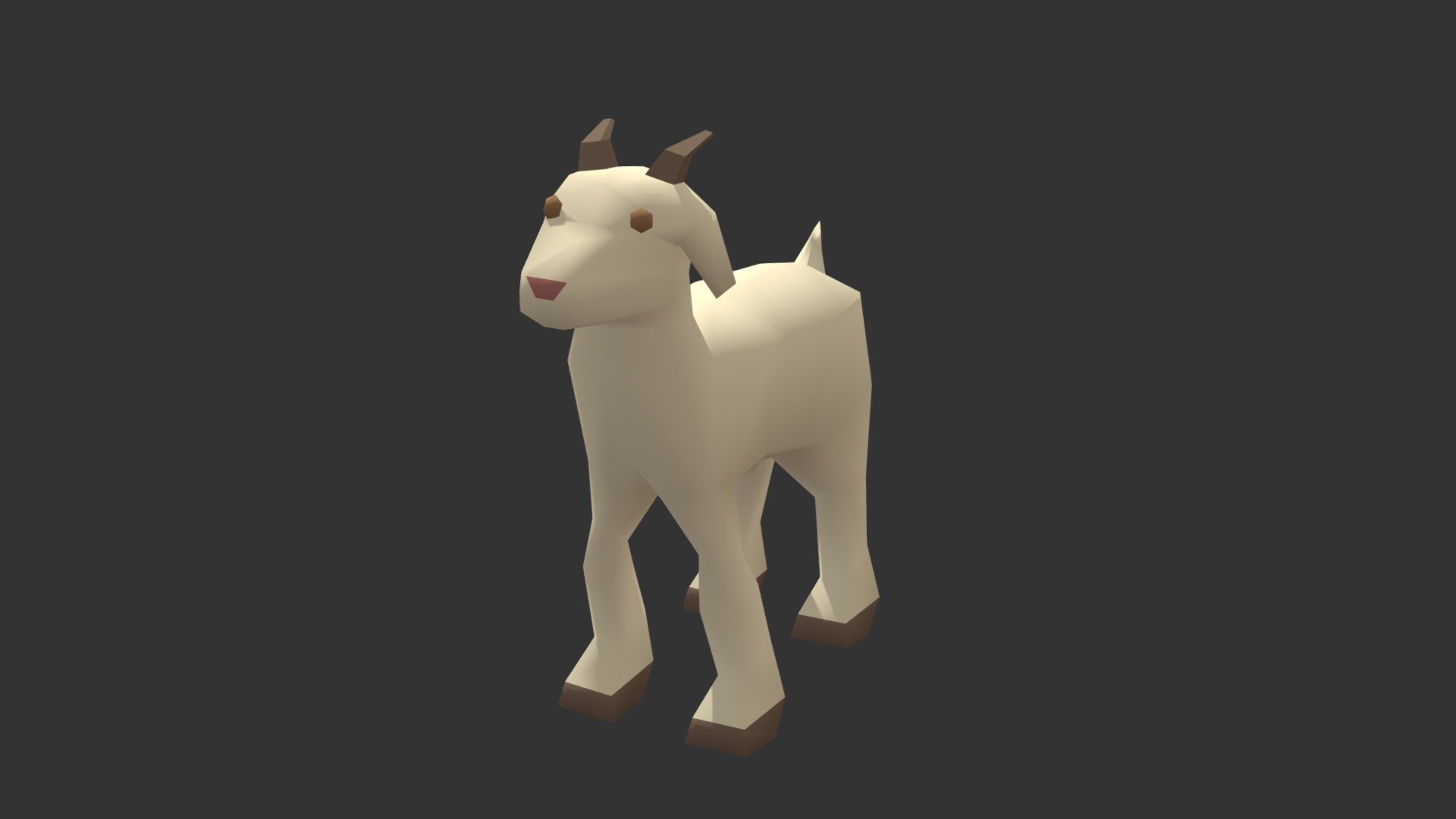 Goat Prototype - 3D model by Jackamory [ea0f8dc] - Sketchfab