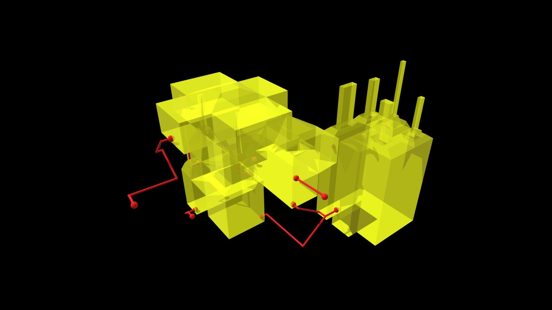 Yellow Map - Download Free 3D model by oreganohex [ea1014c] - Sketchfab