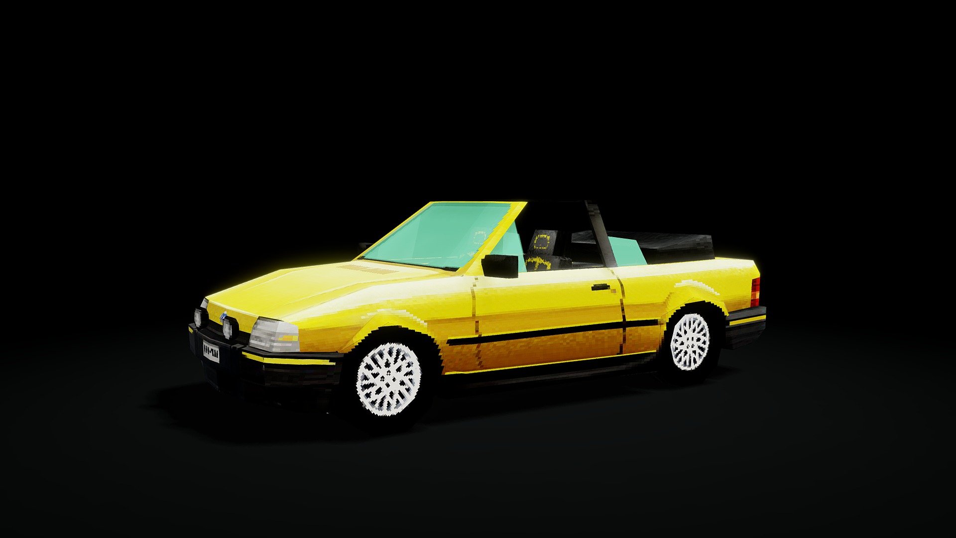 Ford Escort Xr3 1989 (gran turismo style) - 3D model by Lucas.Melo ...