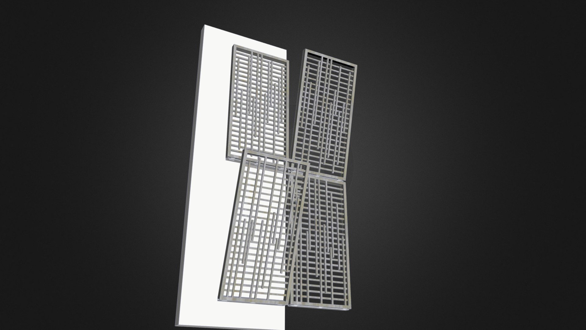 Trellis Detail - 3D model by Sdbs [ea10d53] - Sketchfab