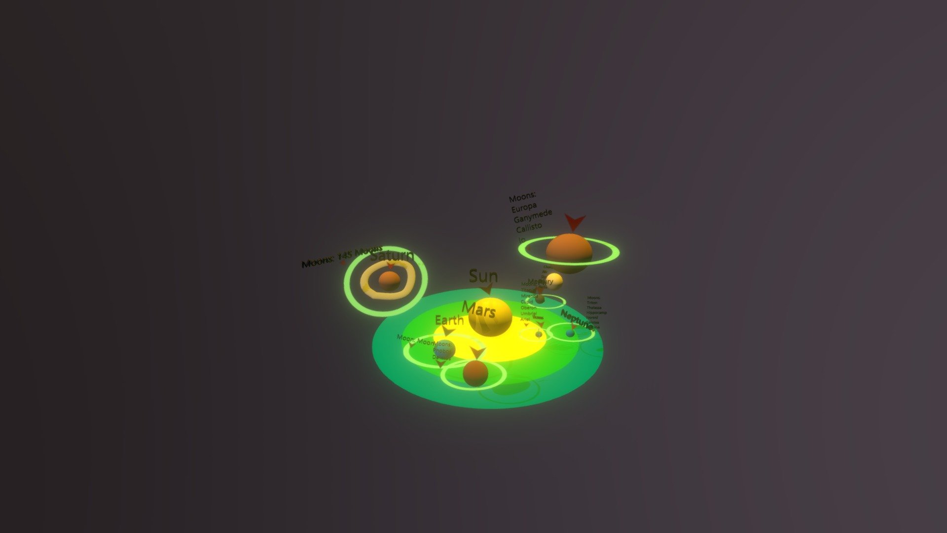Solar System - 3D model by MizukiMizukita [ea11722] - Sketchfab