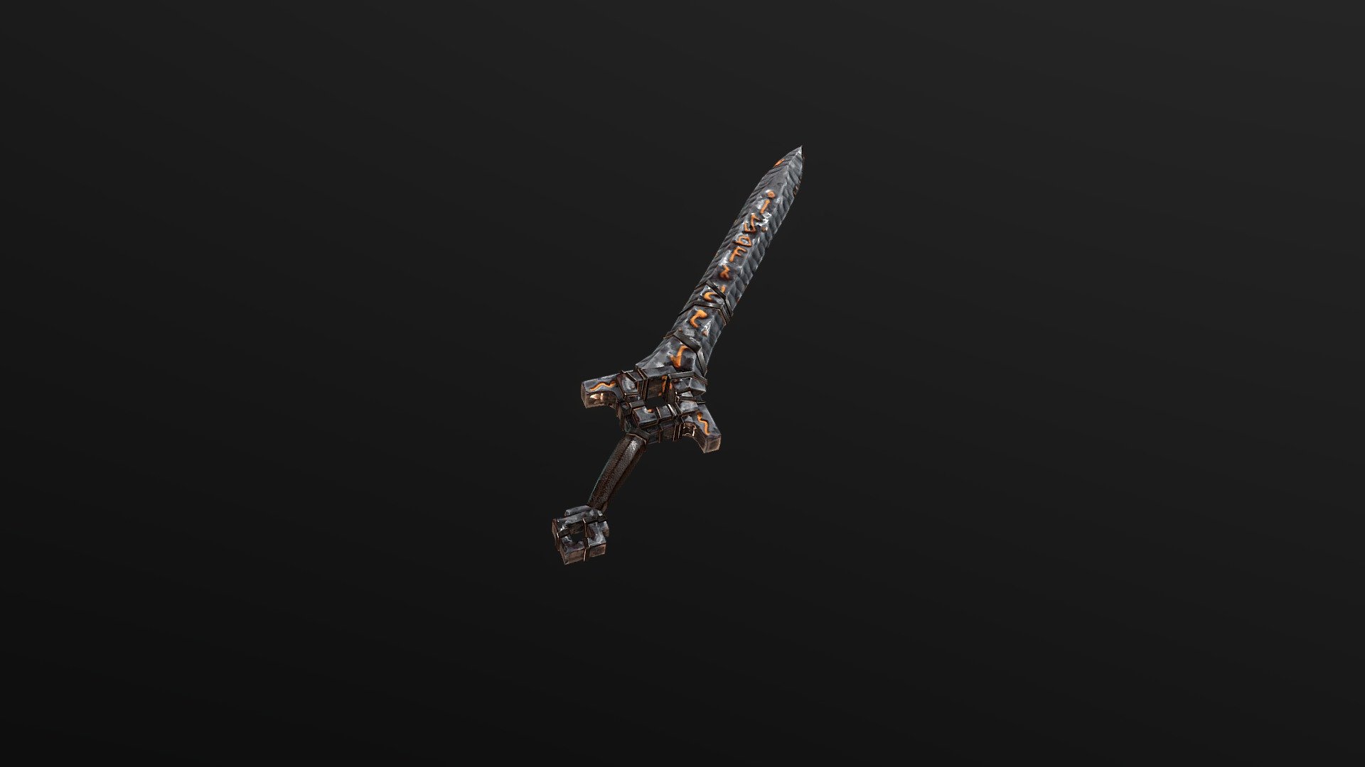 Ancient Stone Sword - 3D model by DevDrawn (@mail4jr24) [ea11e6f ...