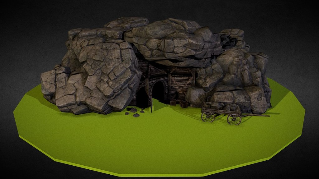 [VLFA] Stone Mine - 3D model by Paradox Forge (@paradoxforge) [ea12f90 ...