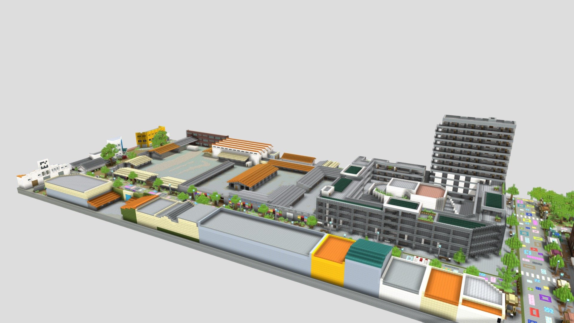 GoDown Final Model - Download Free 3D model by Block by Block ...
