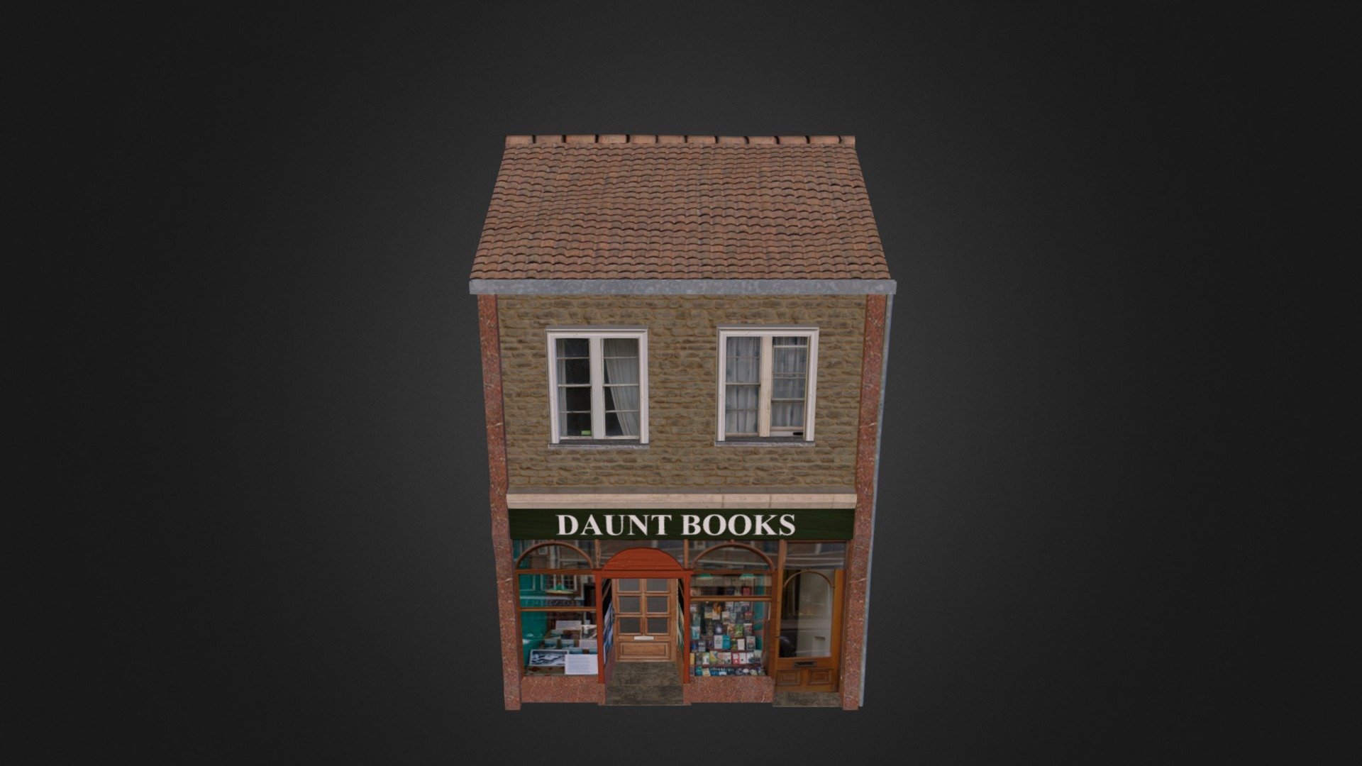 Bookstore - 3D model by Thijs De Smet (@thijsdesmet) [ea198bd] - Sketchfab