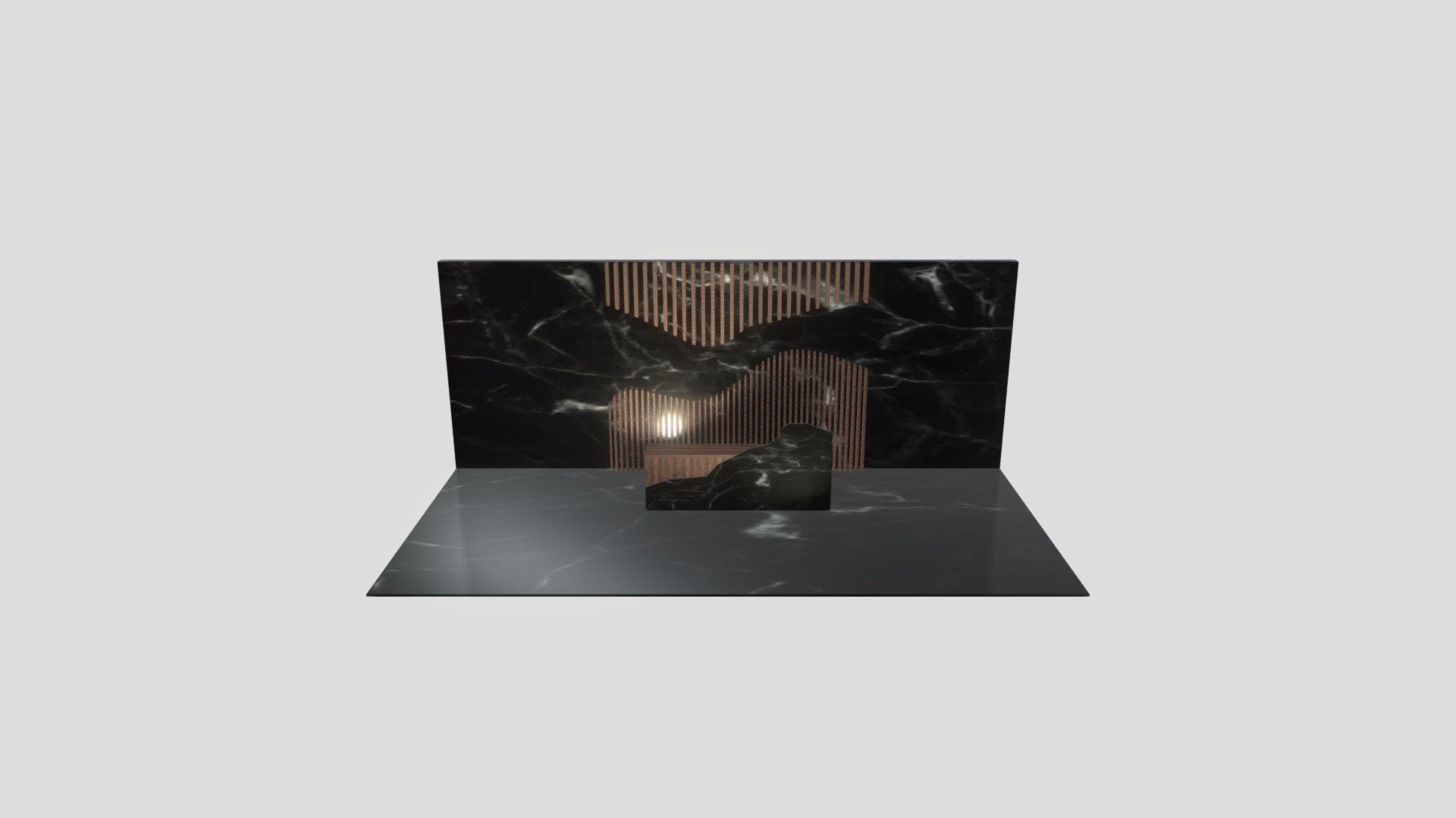 Front & Back Desk - 3D model by Valgamboa [ea198d4] - Sketchfab
