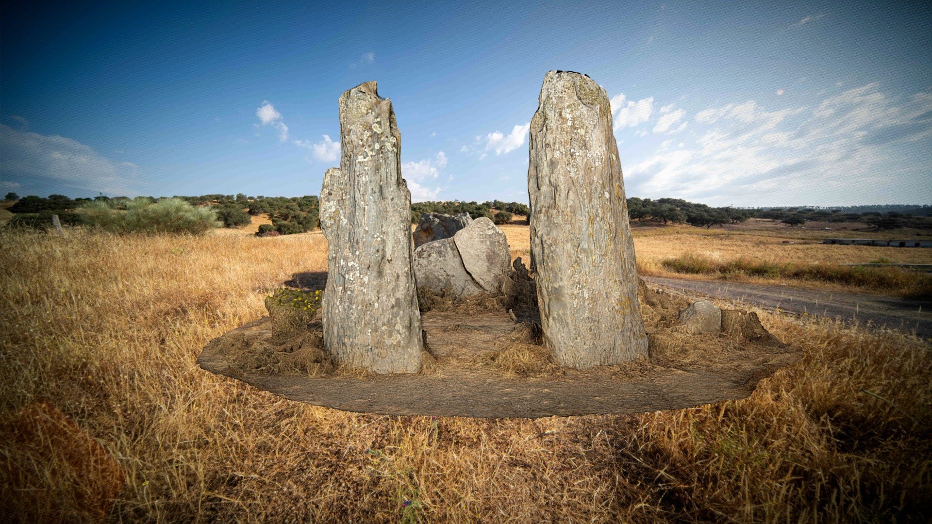 Cromlech de la Pasada del Abad - Download Free 3D model by Frank ...
