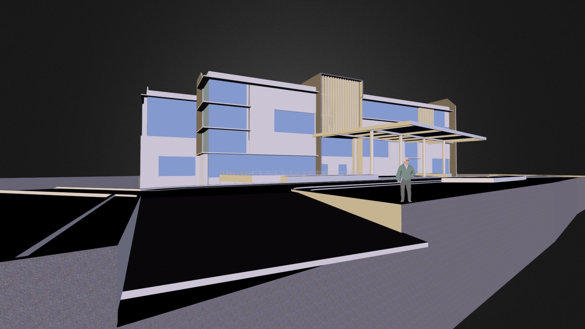 BA Office - 3D model by Ardiansyah Basha (@bovian) [ea1afb3] - Sketchfab