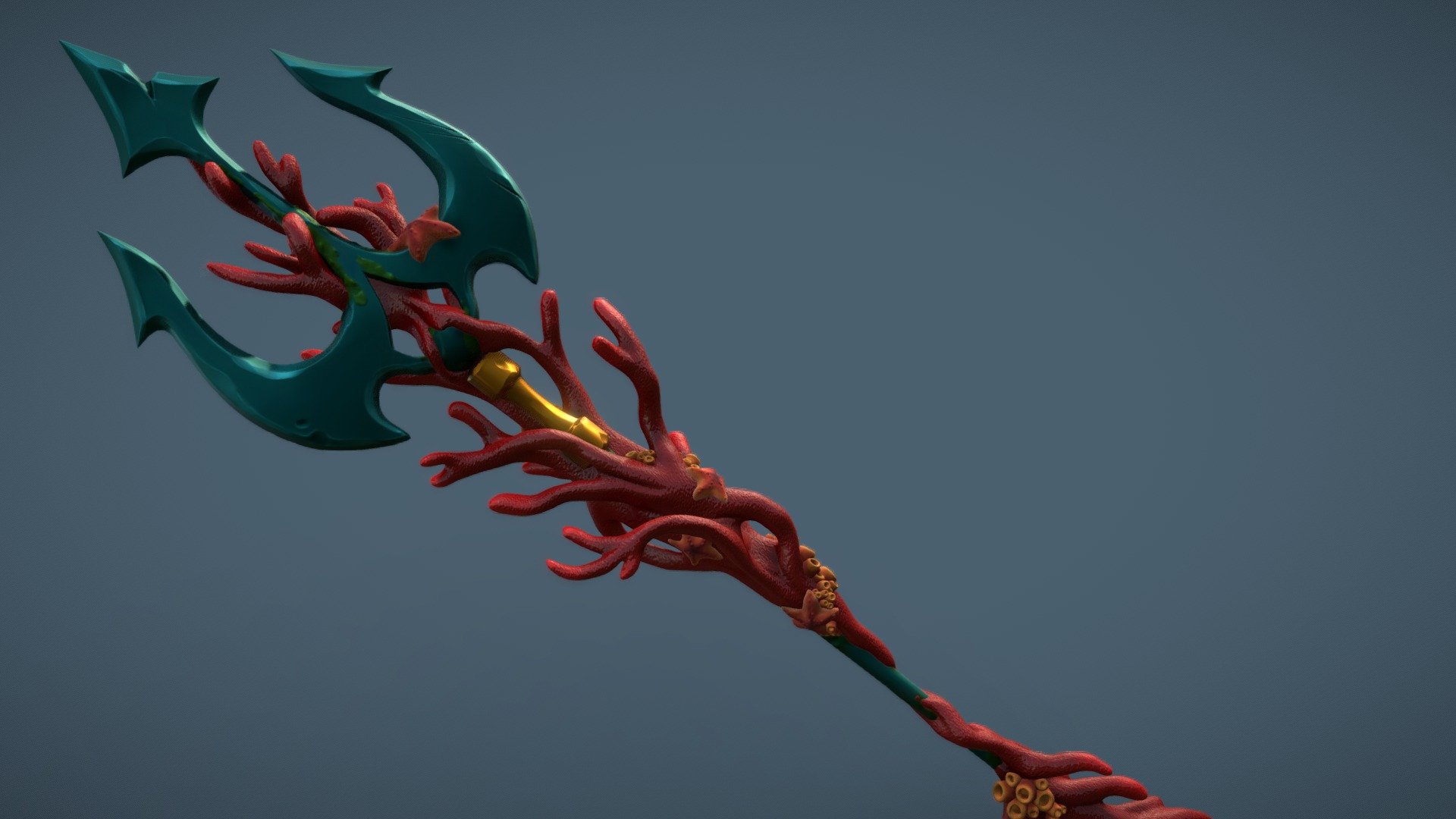 Underwater Adventurers Camp - Trident - 3D model by Bente Schoone ...