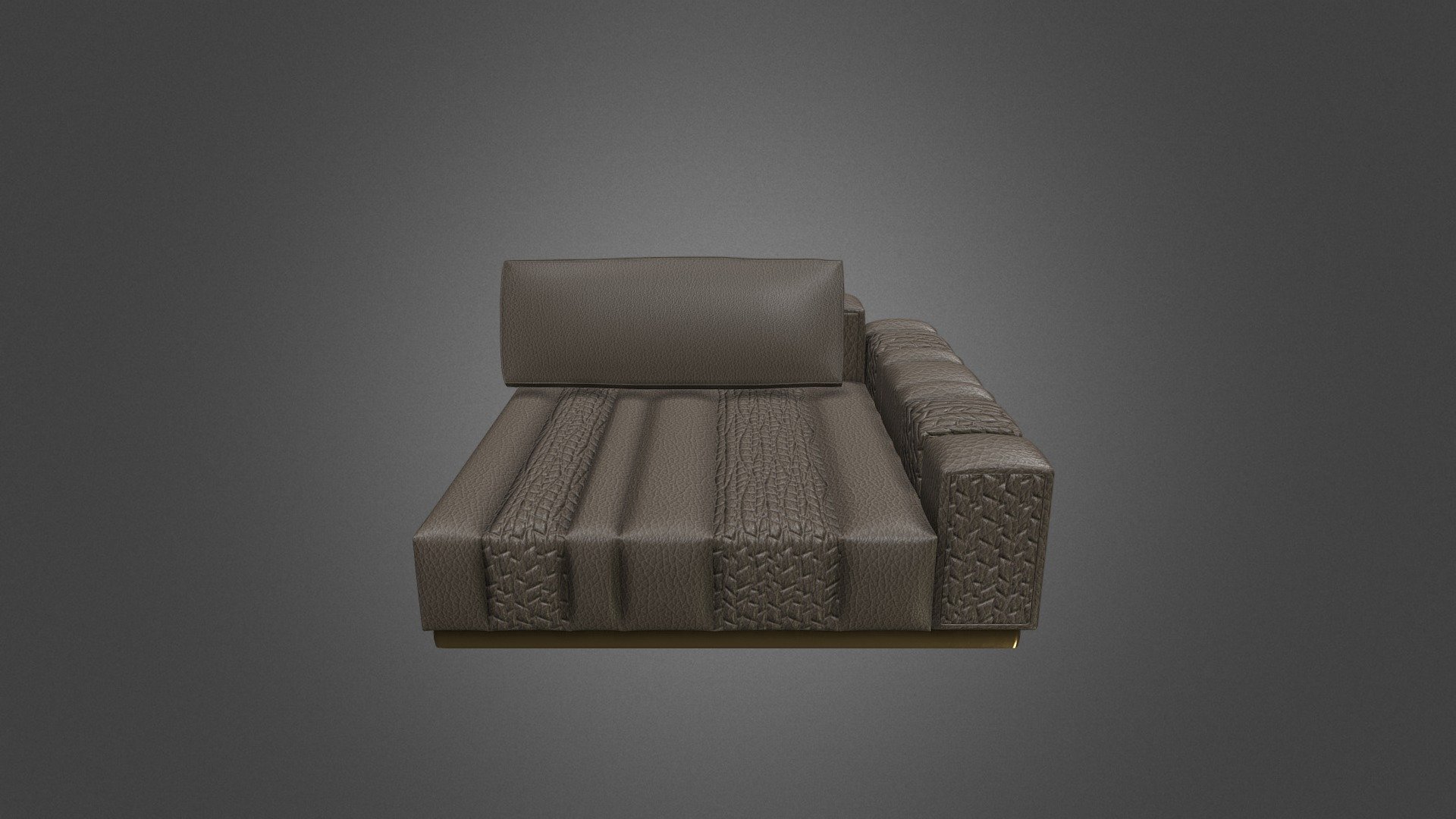 Square Otoman Chair - 3D model by Saso (@saso.d) [ea1bb79] - Sketchfab