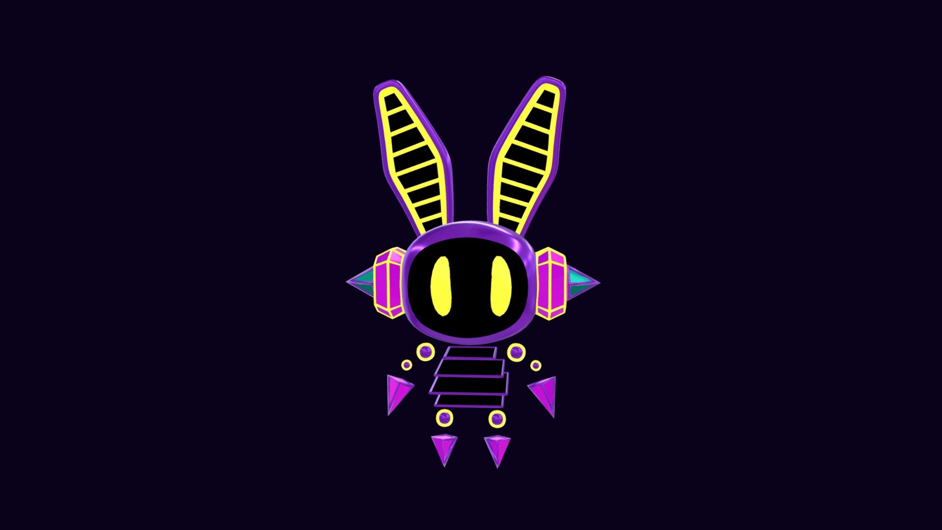 bunny bot - 3D model by Cortoony [ea1c633] - Sketchfab