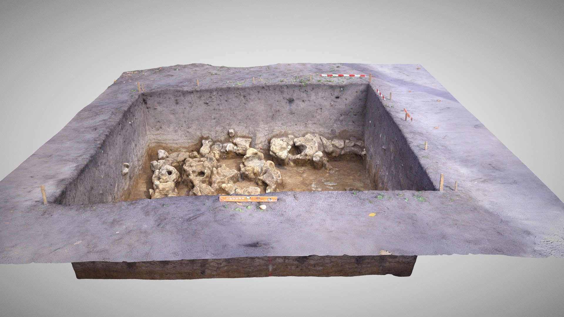 Archaeological excavation - Romania - 3D model by dextracapture ...