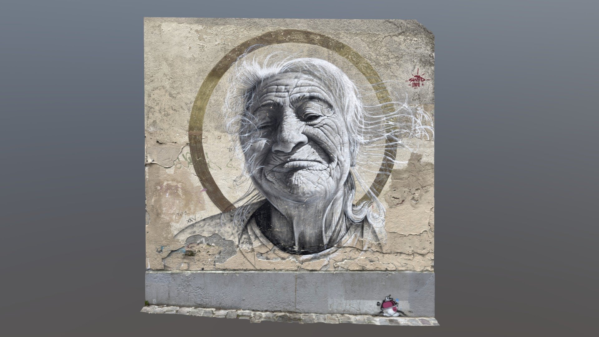 Street art SWED ONER - 3D model by Specimen 3D (@specimen3d) [ea1da44 ...