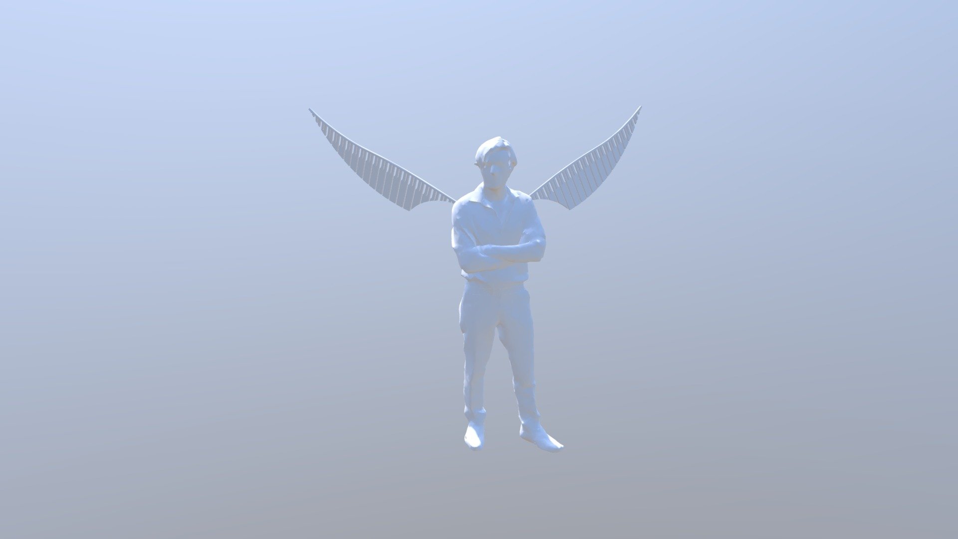Humanoid Archangel - 3D model by ChR1s [ea1dd7a] - Sketchfab
