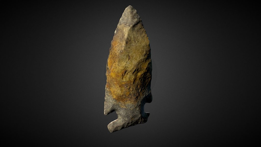 Bolen Projectile Point - Download Free 3D model by Charlie Harper ...