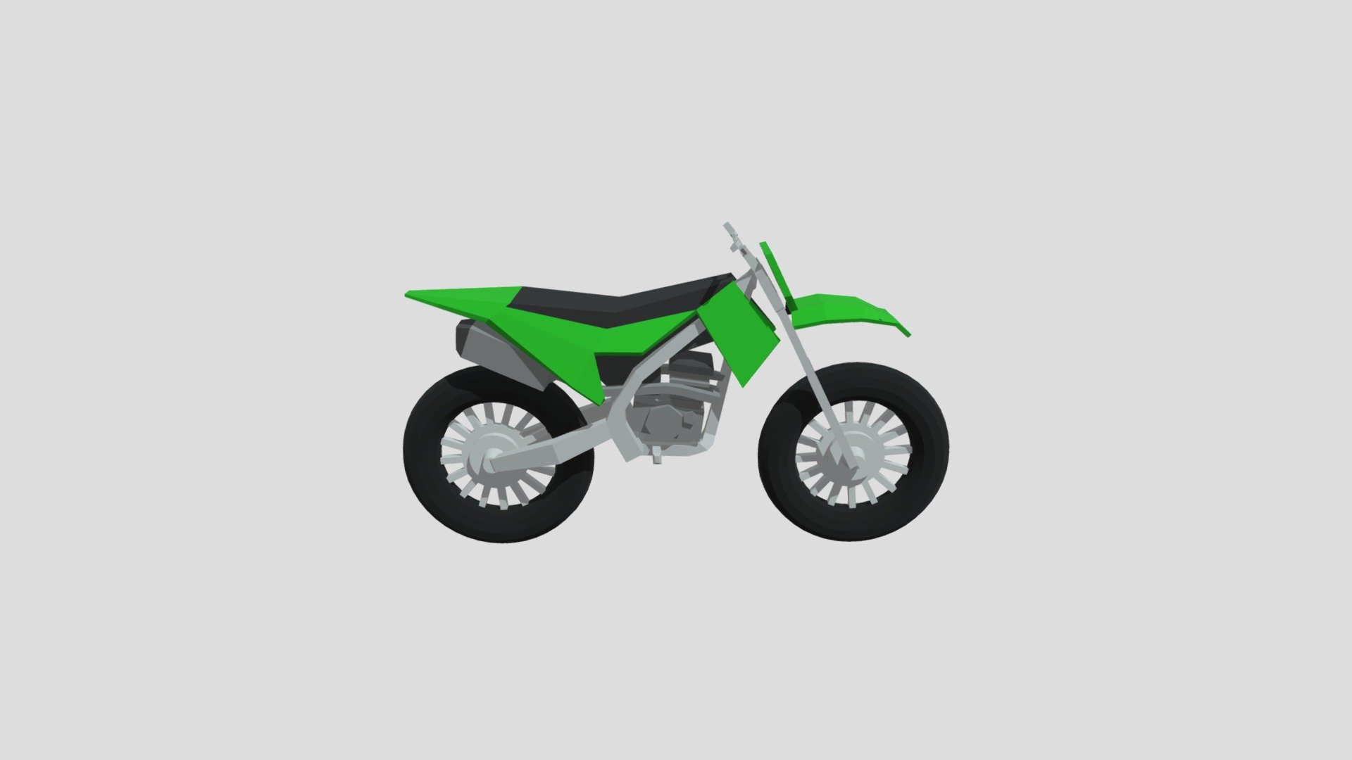 Motorcycle - Made in Blender - 3D model by mejijacob [ea1ec19] - Sketchfab