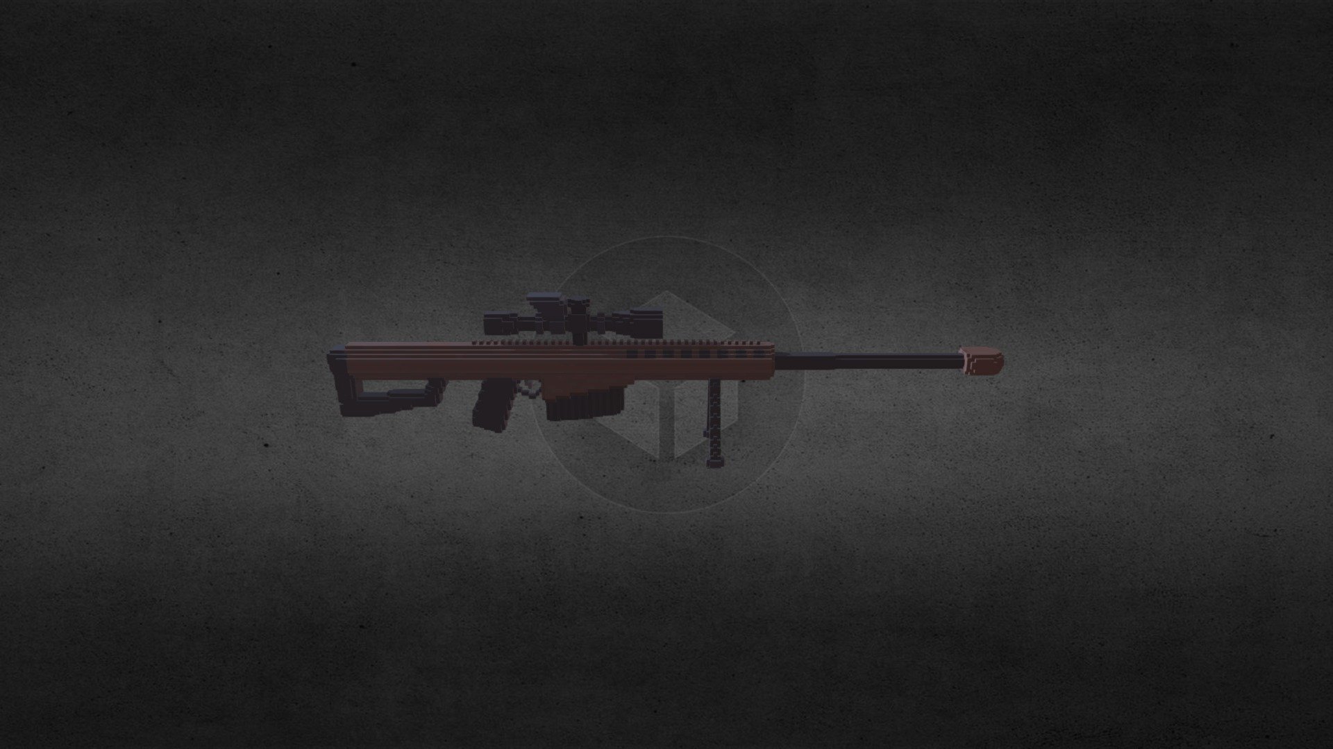 Barrett M82A1 - 3D model by TurnBone (@33628) [ea1f991] - Sketchfab