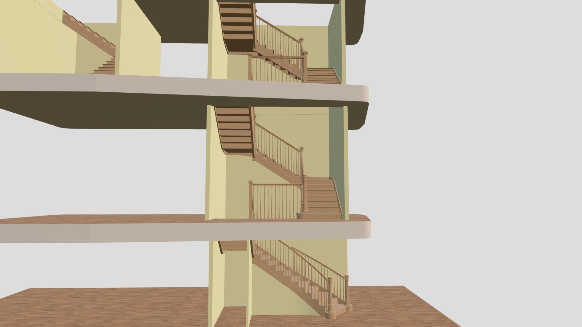 1453 58 Open Stringer - 3D model by officeTQS [ea2507b] - Sketchfab