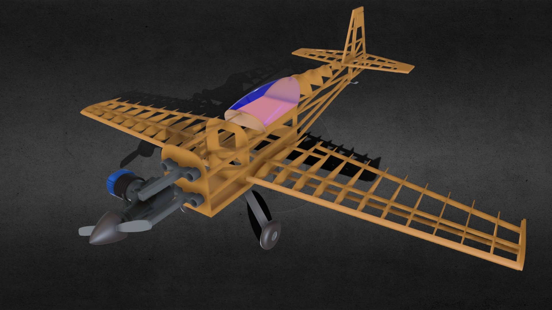 Cap 232 Plane For 3D Printing - Buy Royalty Free 3D model by ...