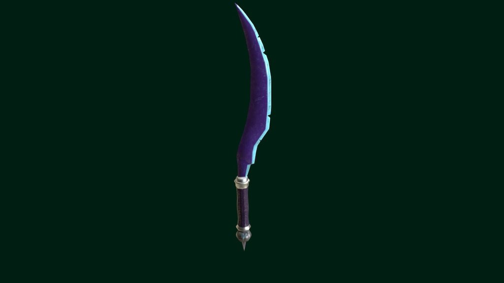 Ice Dagger - 3D model by jamesbrandon13 [ea26283] - Sketchfab