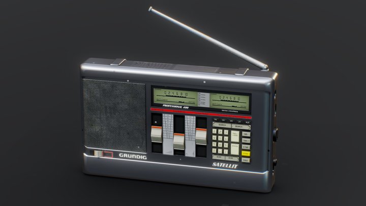 Portable-radio 3D models - Sketchfab