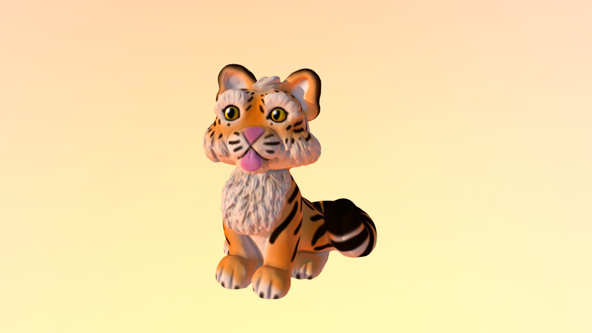 Tiger 3D Scan - Download Free 3D model by Casey Bauers (@caseybauers ...