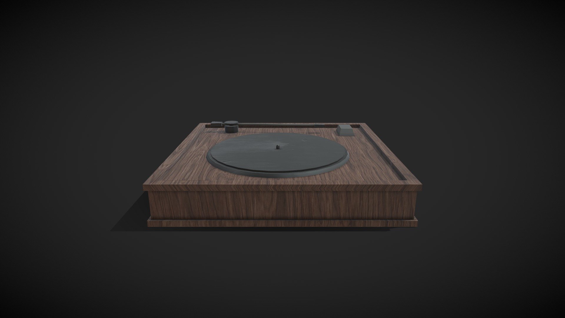 Record Player - Download Free 3D model by bullwa [ea28c9d] - Sketchfab