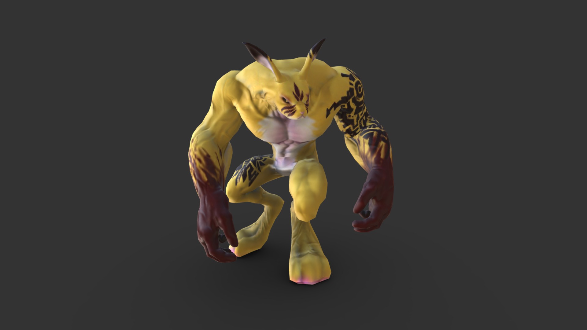 Hyper PikaChu - 3D model by no_skill (@mihvik) [ea28ffd] - Sketchfab