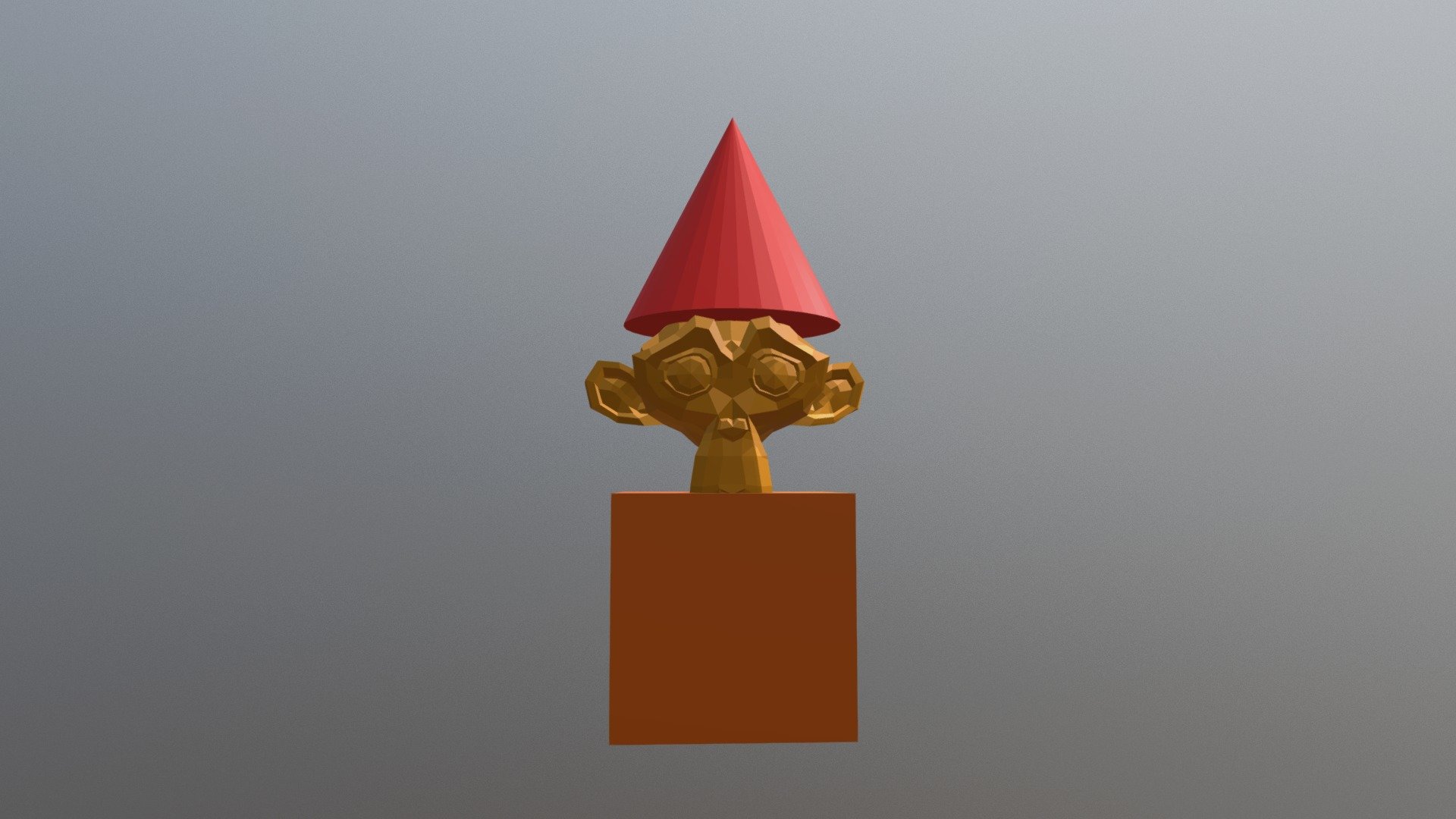 Patung Monyet - 3D model by FATA (@Elfata) [ea2bfe5] - Sketchfab