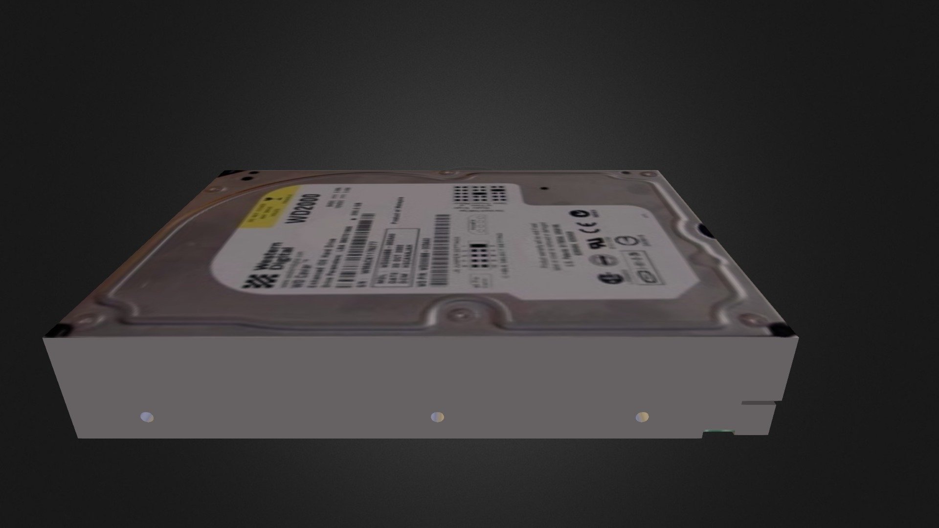 HDD - 3D model by Mirza_Mile [ea2eee1] - Sketchfab
